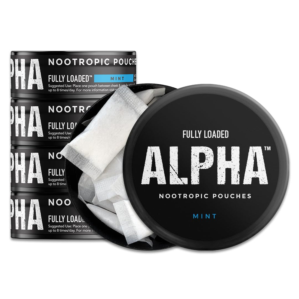 Mint flavour nicotine pouch alternative