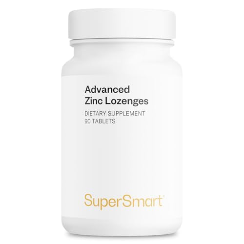 Mint flavour zinc supplement tablets