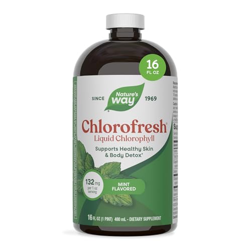 mint flavoured chlorophyll for skin health
