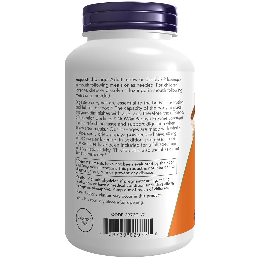 mint flavoured papaya enzyme supplements