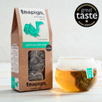 mint-infused green tea for digestion