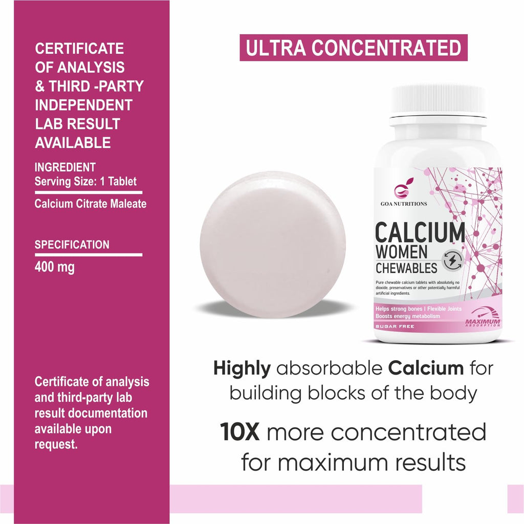 Minton GOA calcium for strong bones