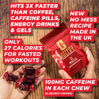 Minty fresh energy chews for performance