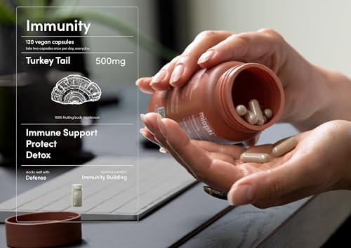 Miopti Turkey Tail mushrooms for daily vitality
