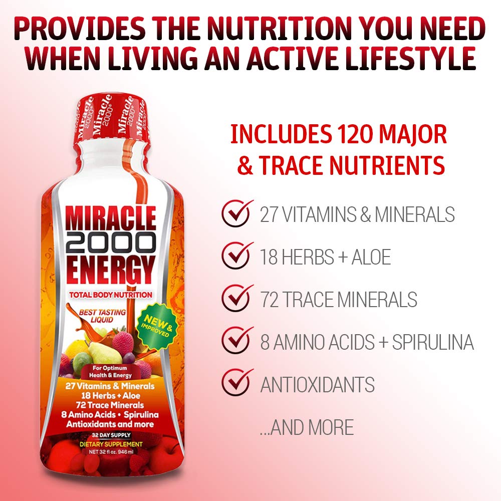 Miracle 2000 multivitamins for daily wellness