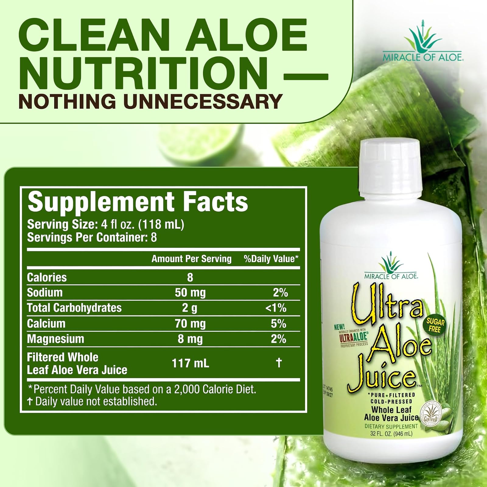 Miracle of Aloe wellness drink
