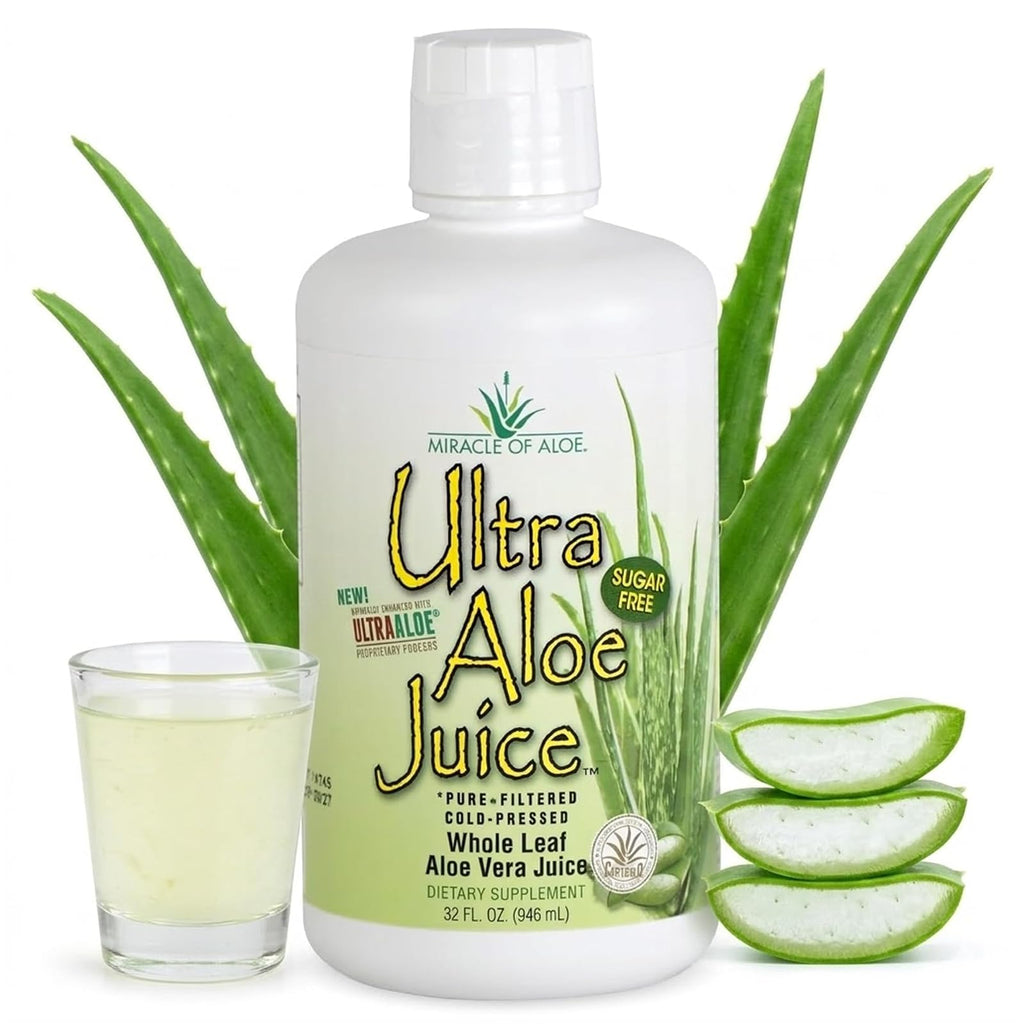 Miracle of Aloe whole leaf juice