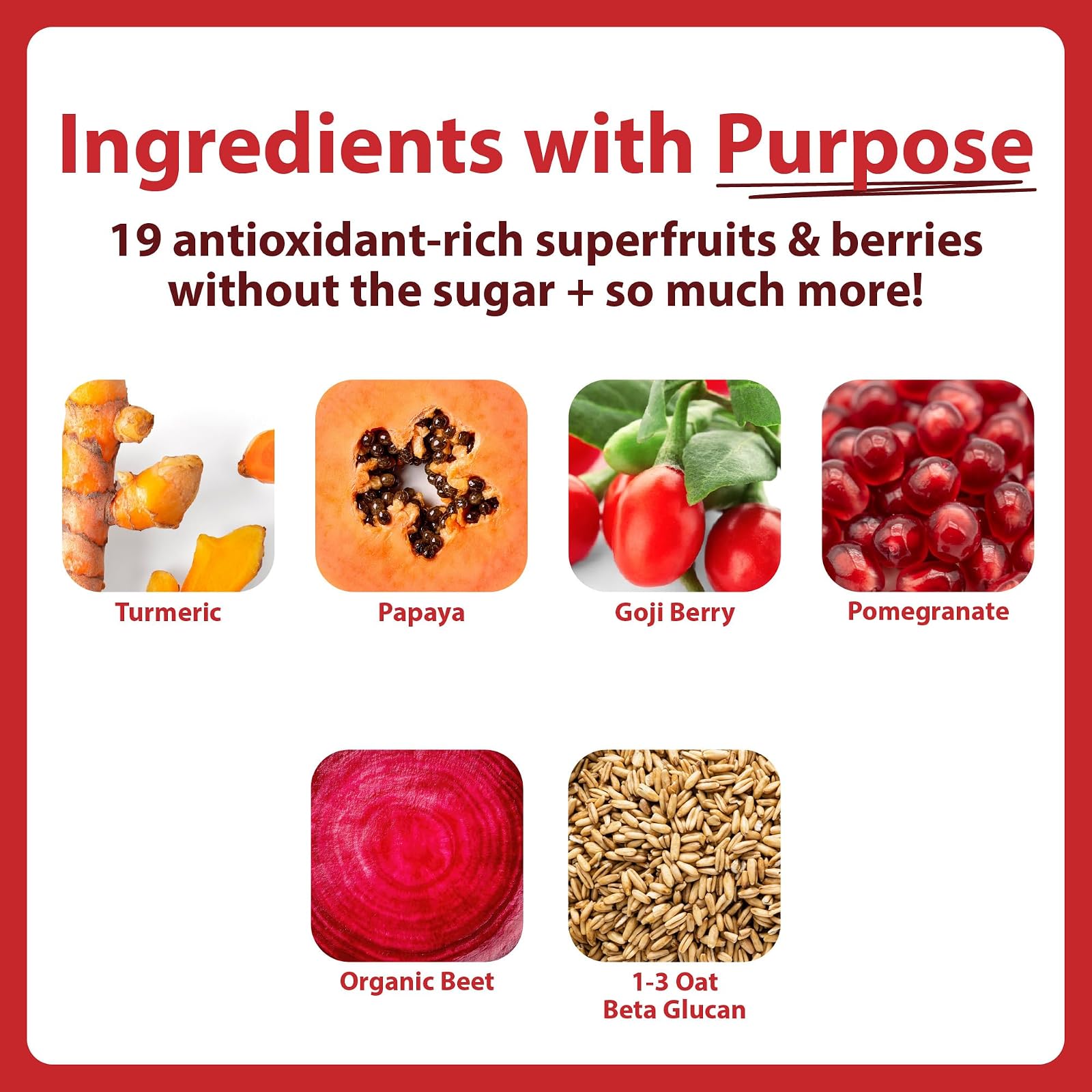 Miracle Reds greens powder benefits