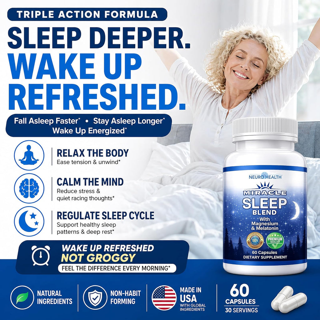 Miracle Sleep Blend for stress relief