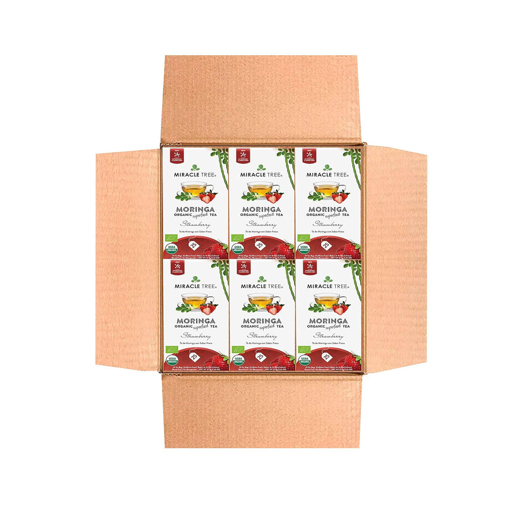 Miracle Tree organic moringa tea bags