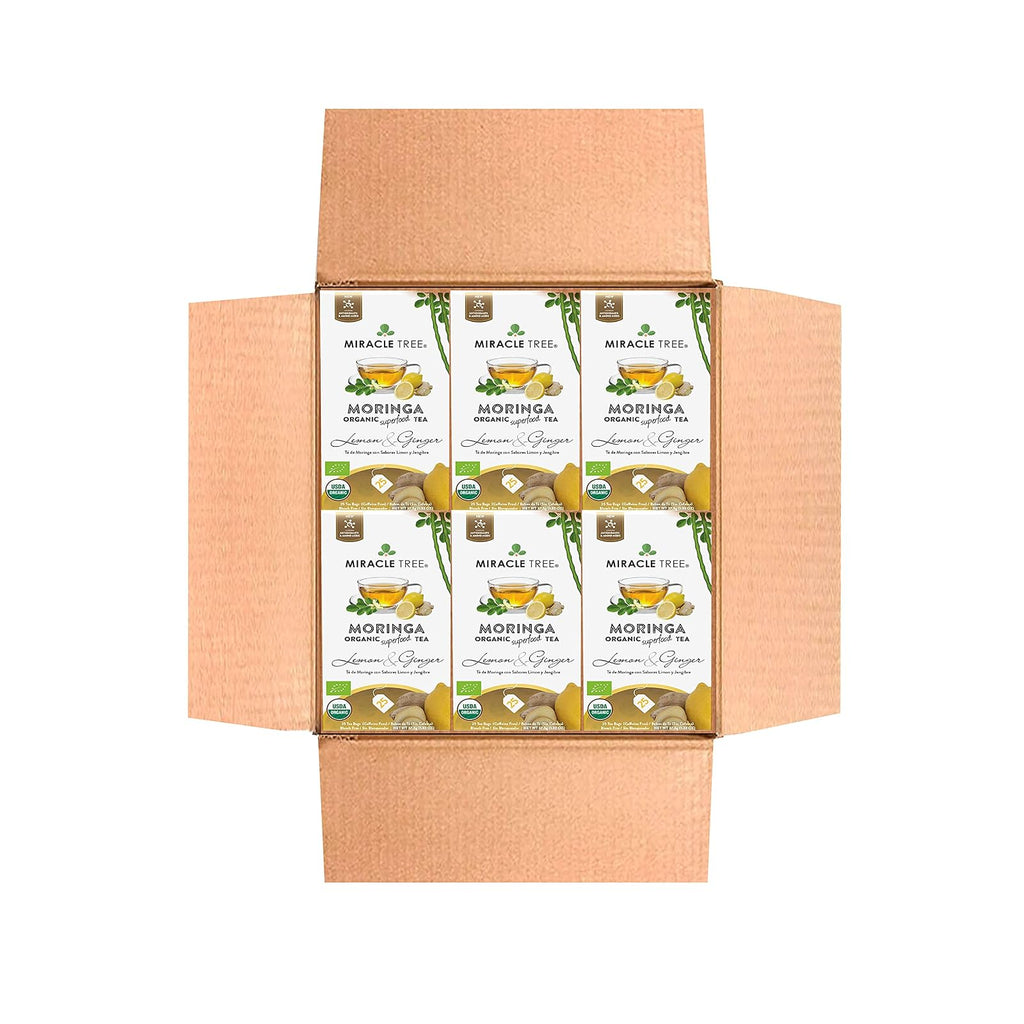 Miracle Tree organic moringa tea bags