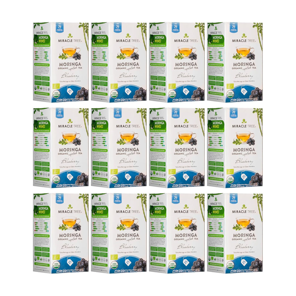 Miracle Tree organic moringa tea bags