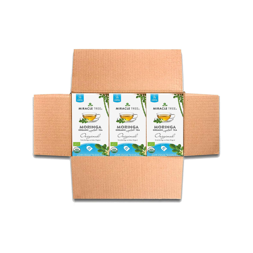 Miracle Tree organic moringa tea bags