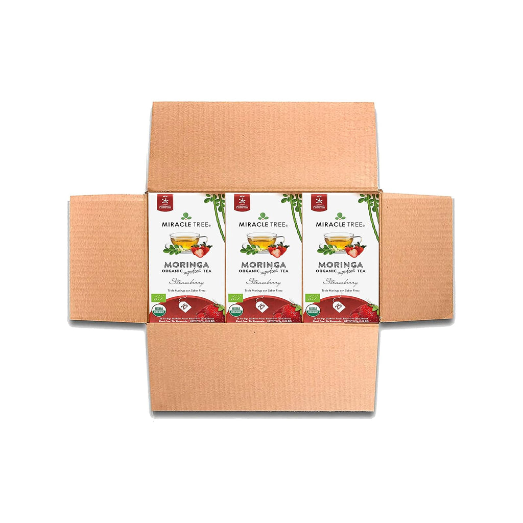 Miracle Tree organic moringa tea bags