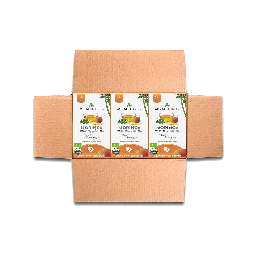 Miracle Tree organic moringa tea bags