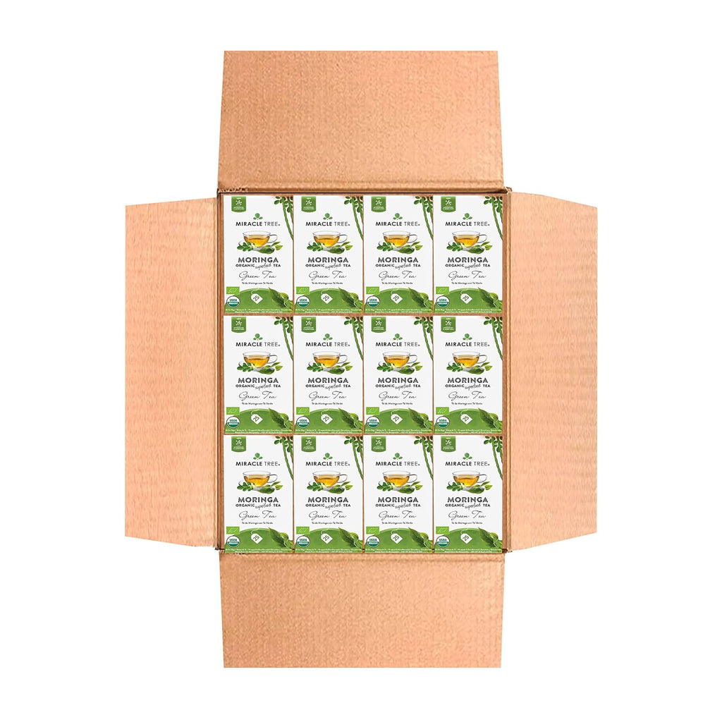 Miracle Tree organic moringa tea bags