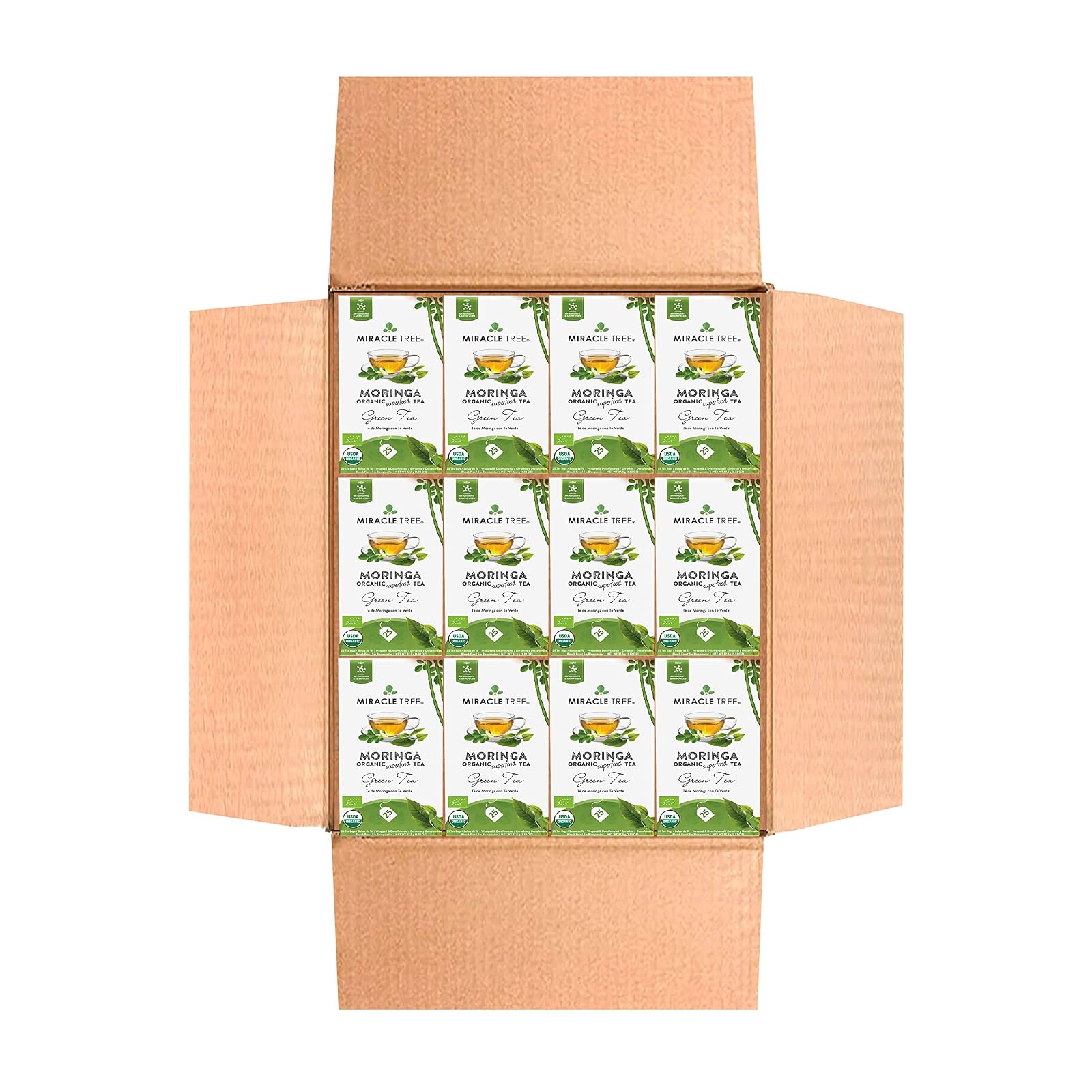 Miracle Tree organic moringa tea bags