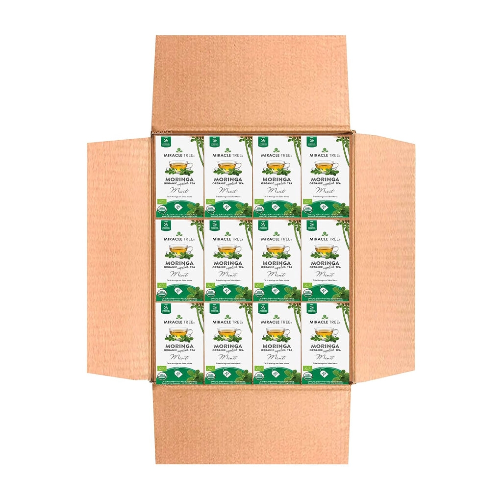 Miracle Tree organic moringa tea bags