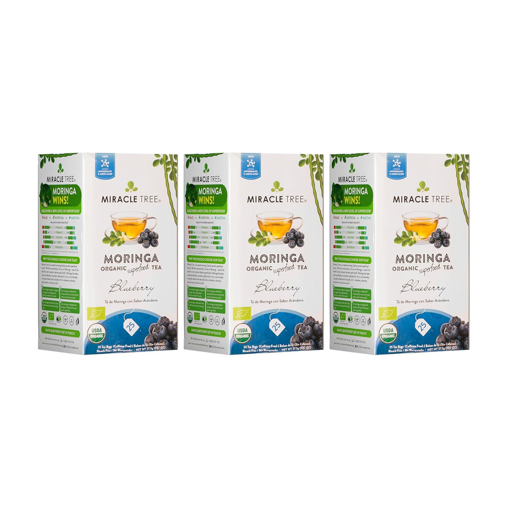 Miracle Tree organic moringa tea bags