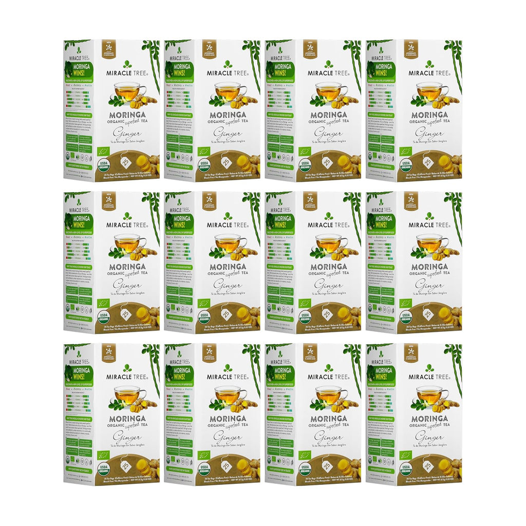 Miracle Tree organic moringa tea bags