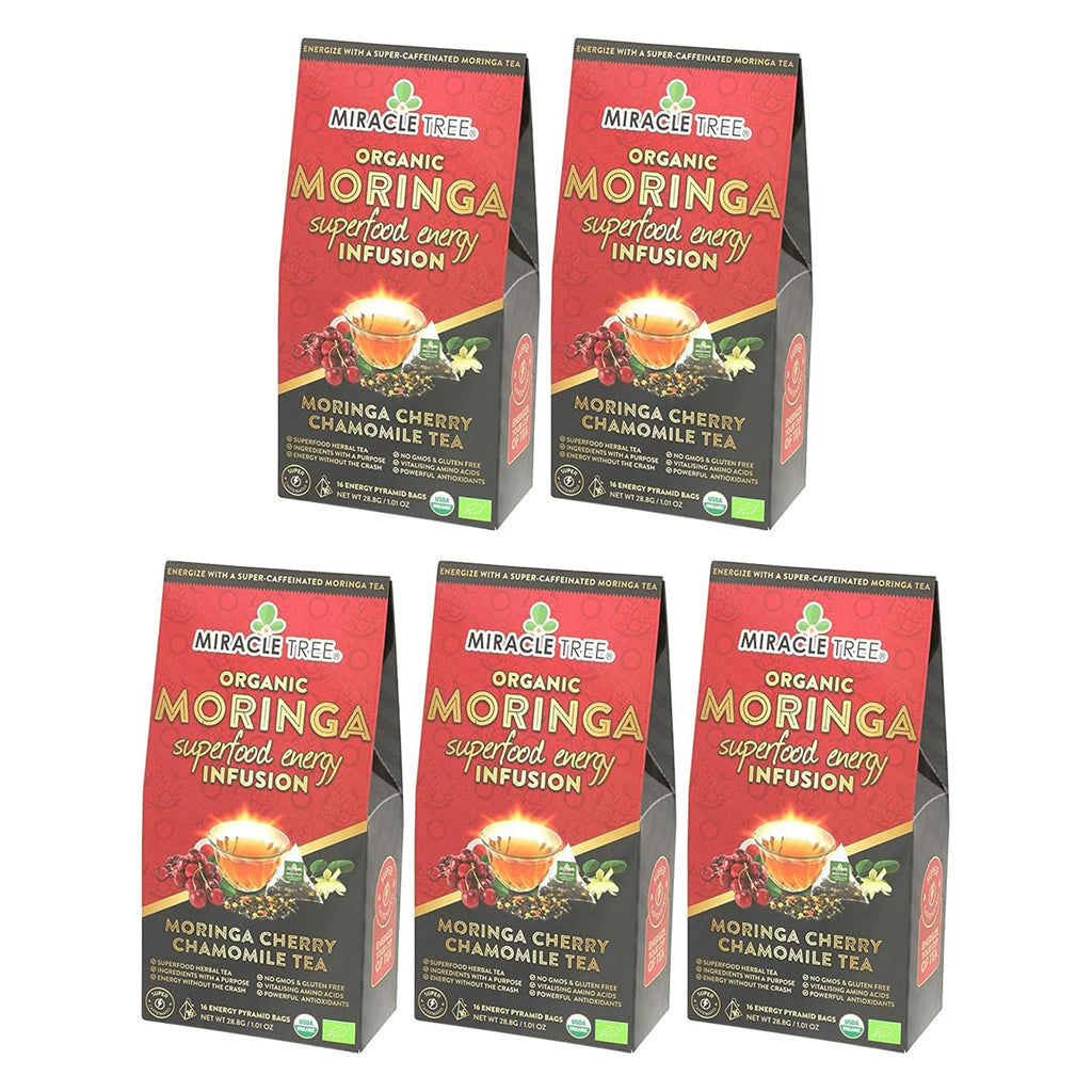 Miracle Tree organic moringa tea bags