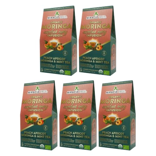 Miracle Tree organic moringa tea bags