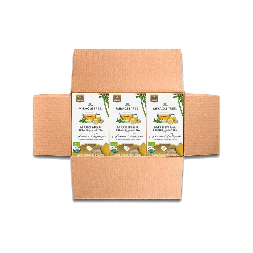 Miracle Tree organic moringa tea bags