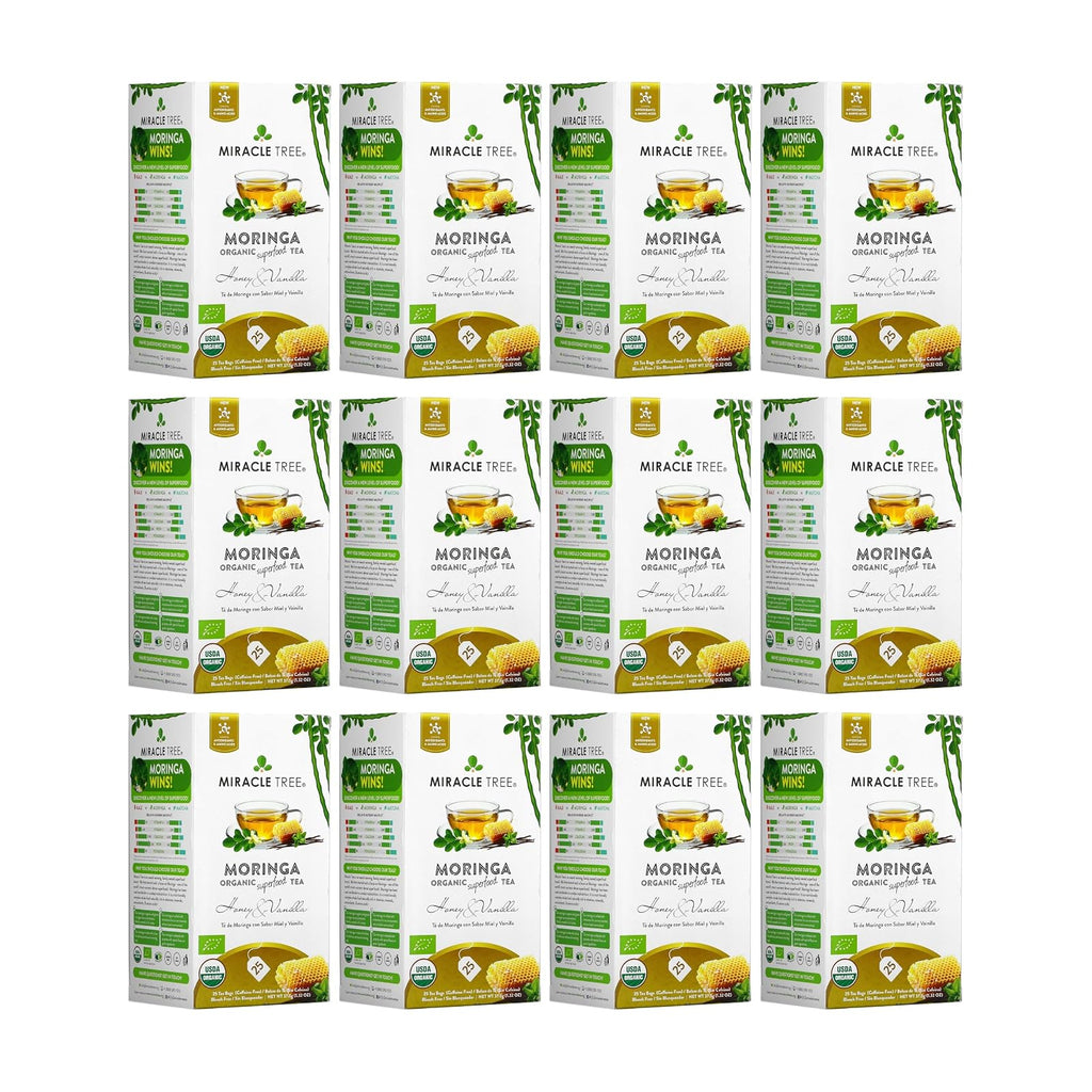 Miracle Tree organic moringa tea bags