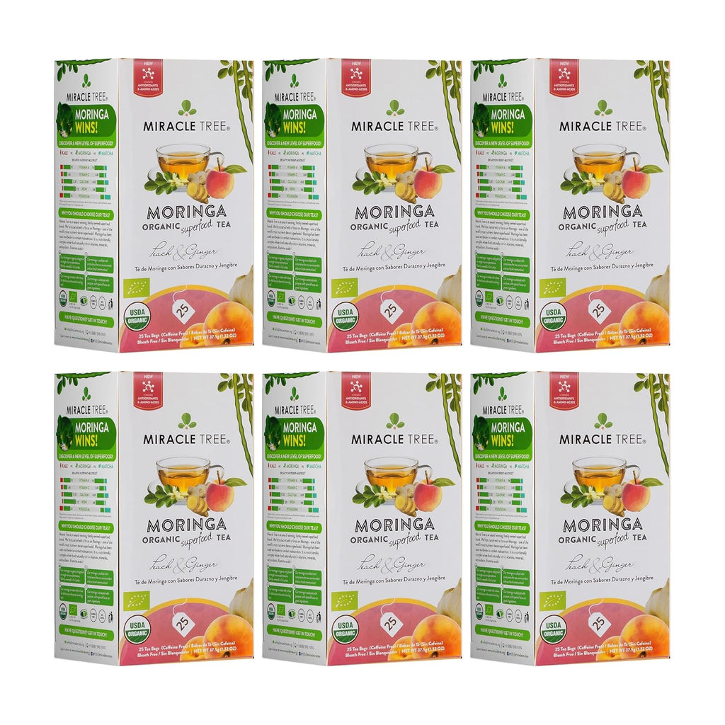 Miracle Tree organic moringa tea bags