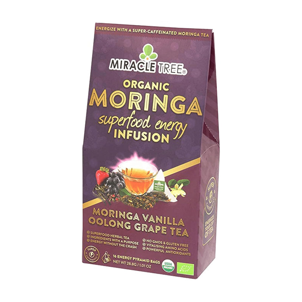 Miracle Tree organic moringa tea bags