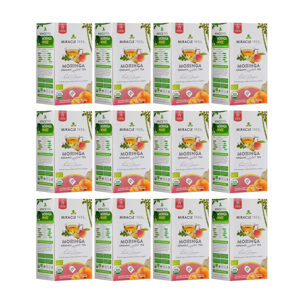 Miracle Tree organic moringa tea bags