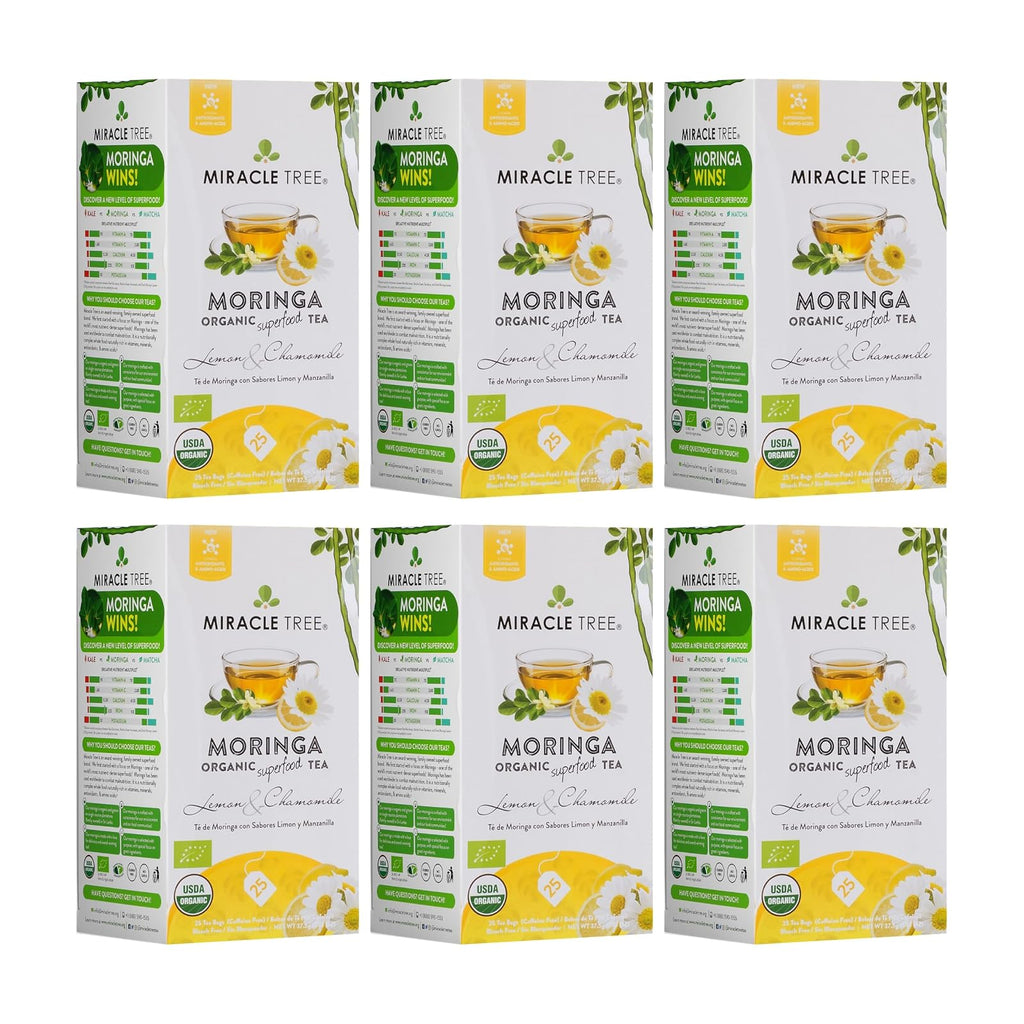 Miracle Tree organic moringa tea bags