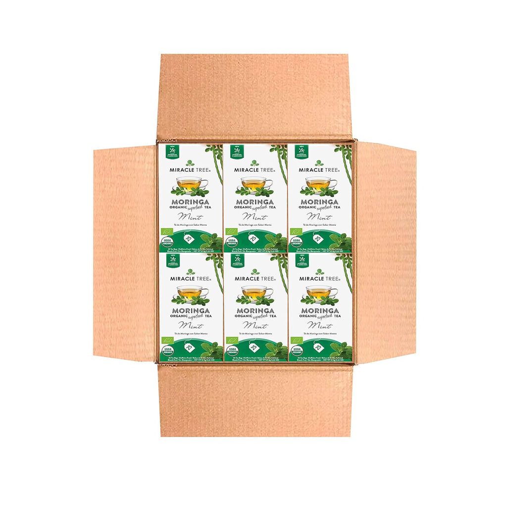 Miracle Tree organic moringa tea bags