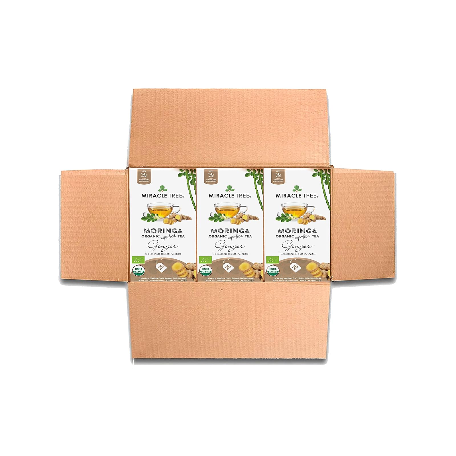 Miracle Tree organic moringa tea