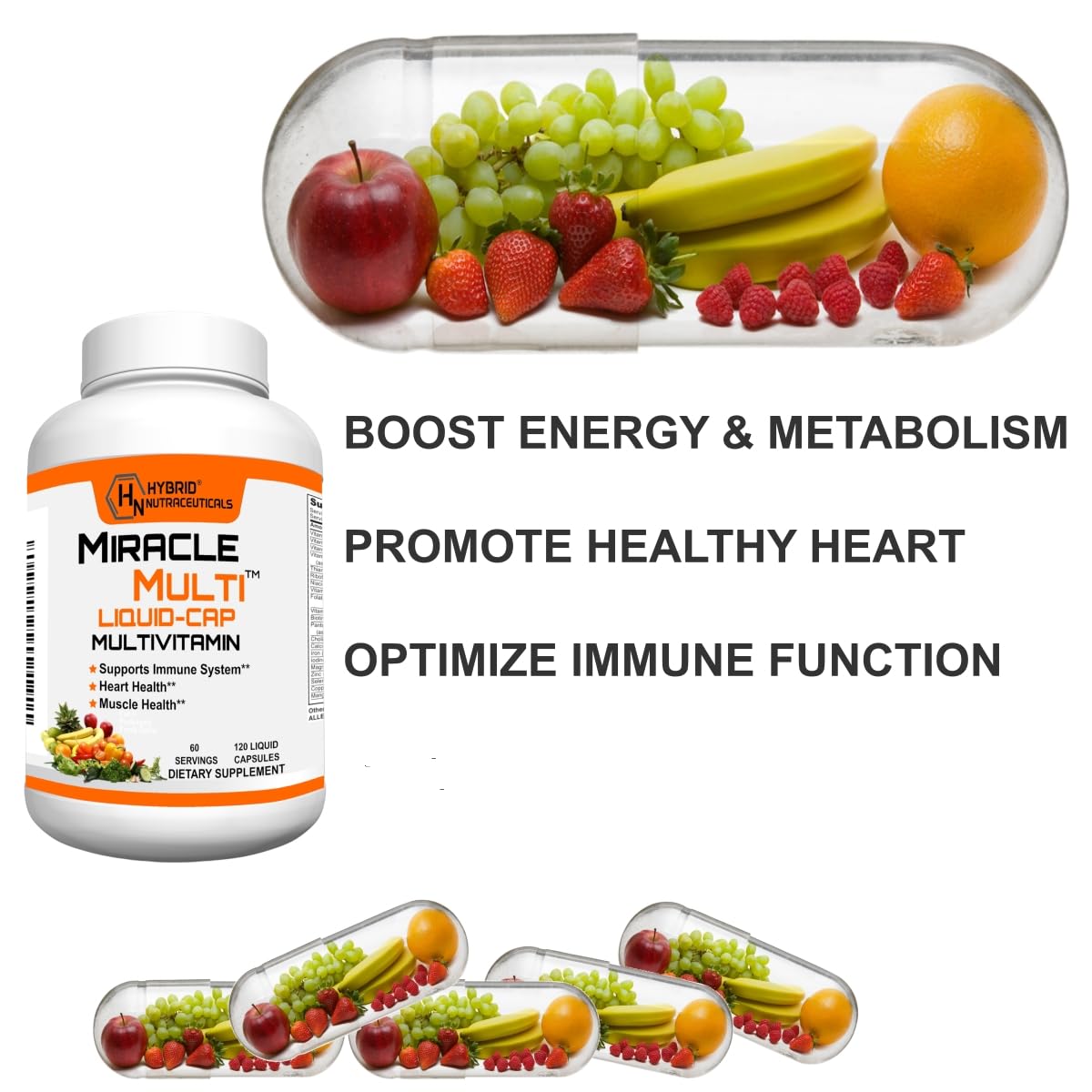 MiracleMulti multivitamin for men health