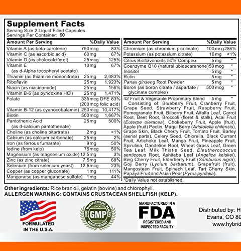 MiracleMulti vitamins for immune support