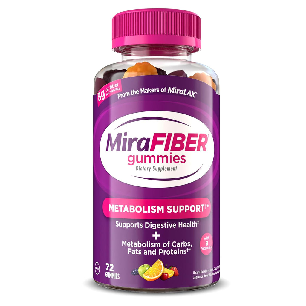 MiraFIBER gummies for digestive health