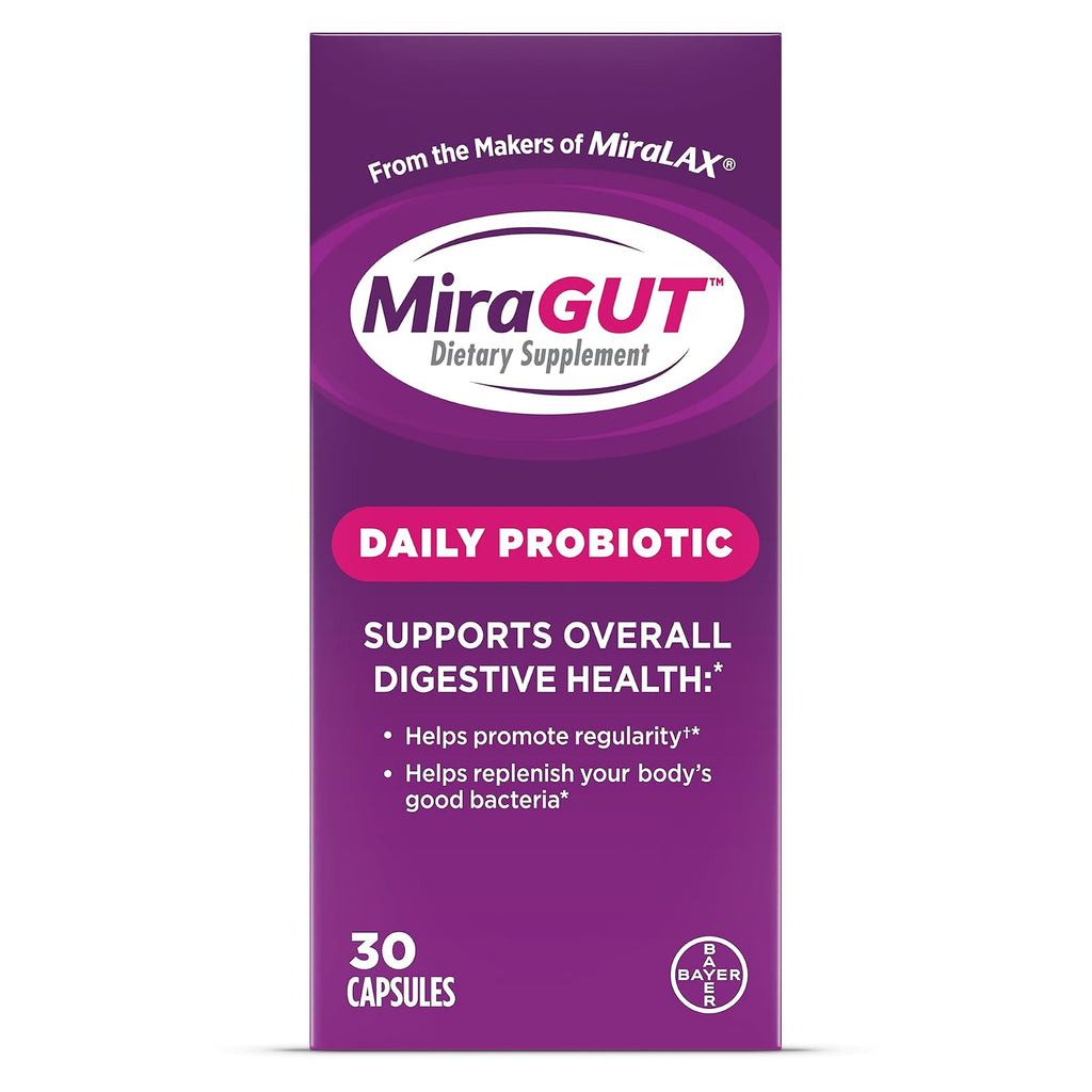 MiraGUT daily probiotic capsules