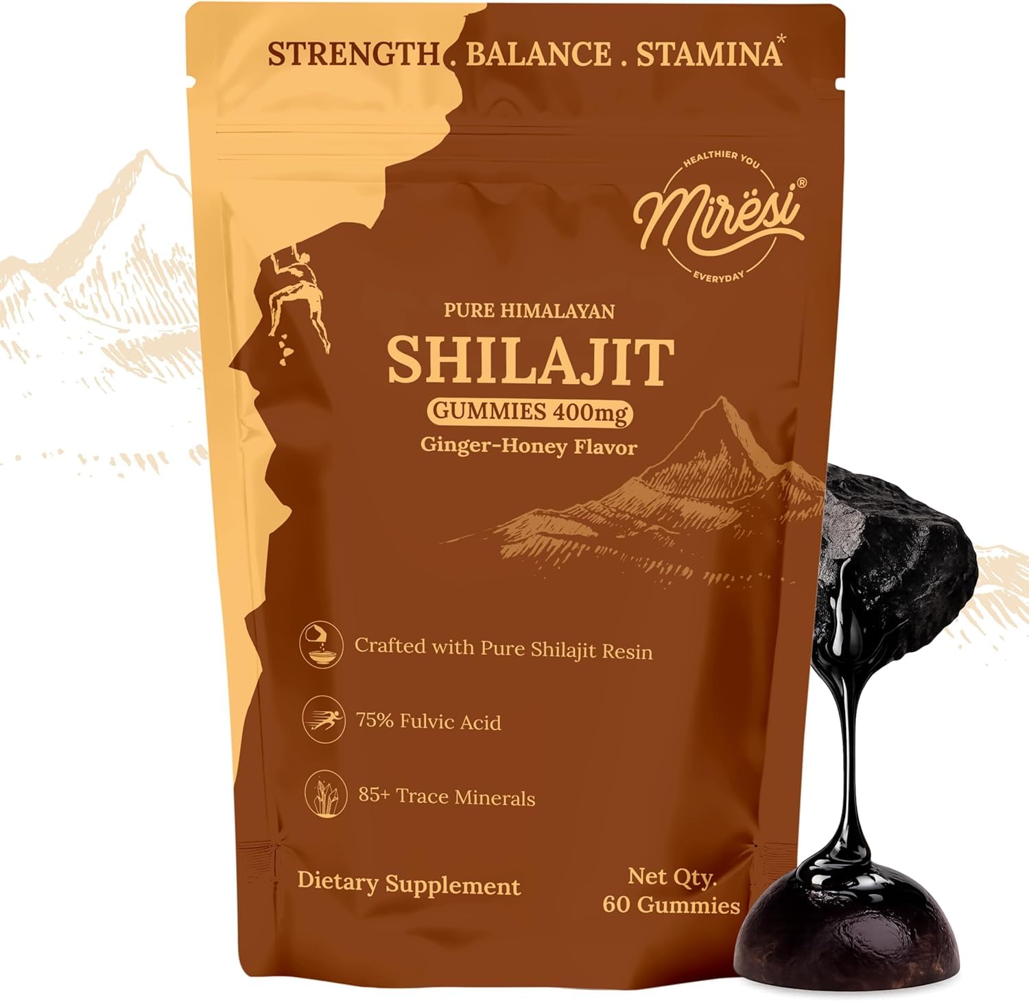 Miresi Shilajit gummies for energy