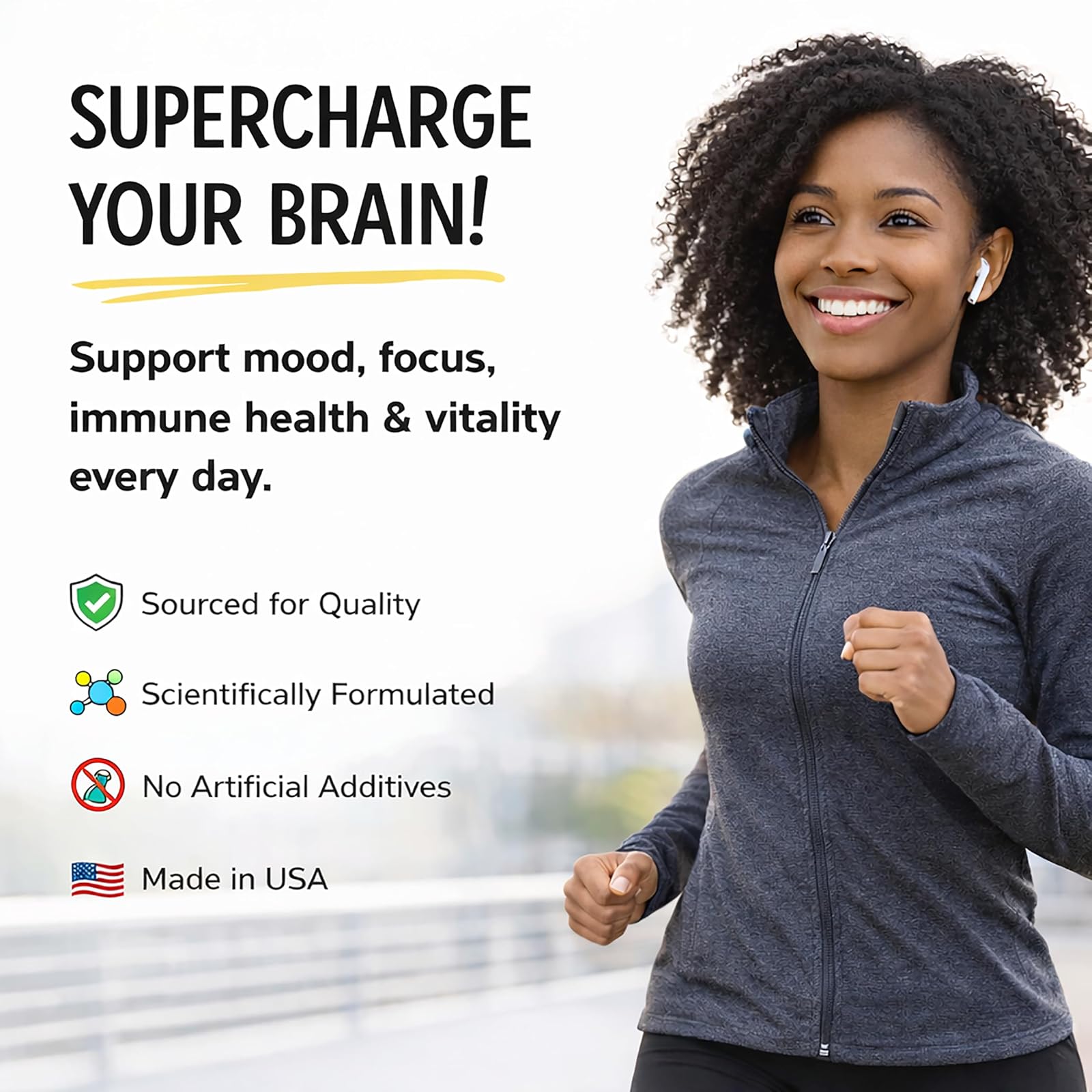 Mirosco Lion's Mane for focus and memory