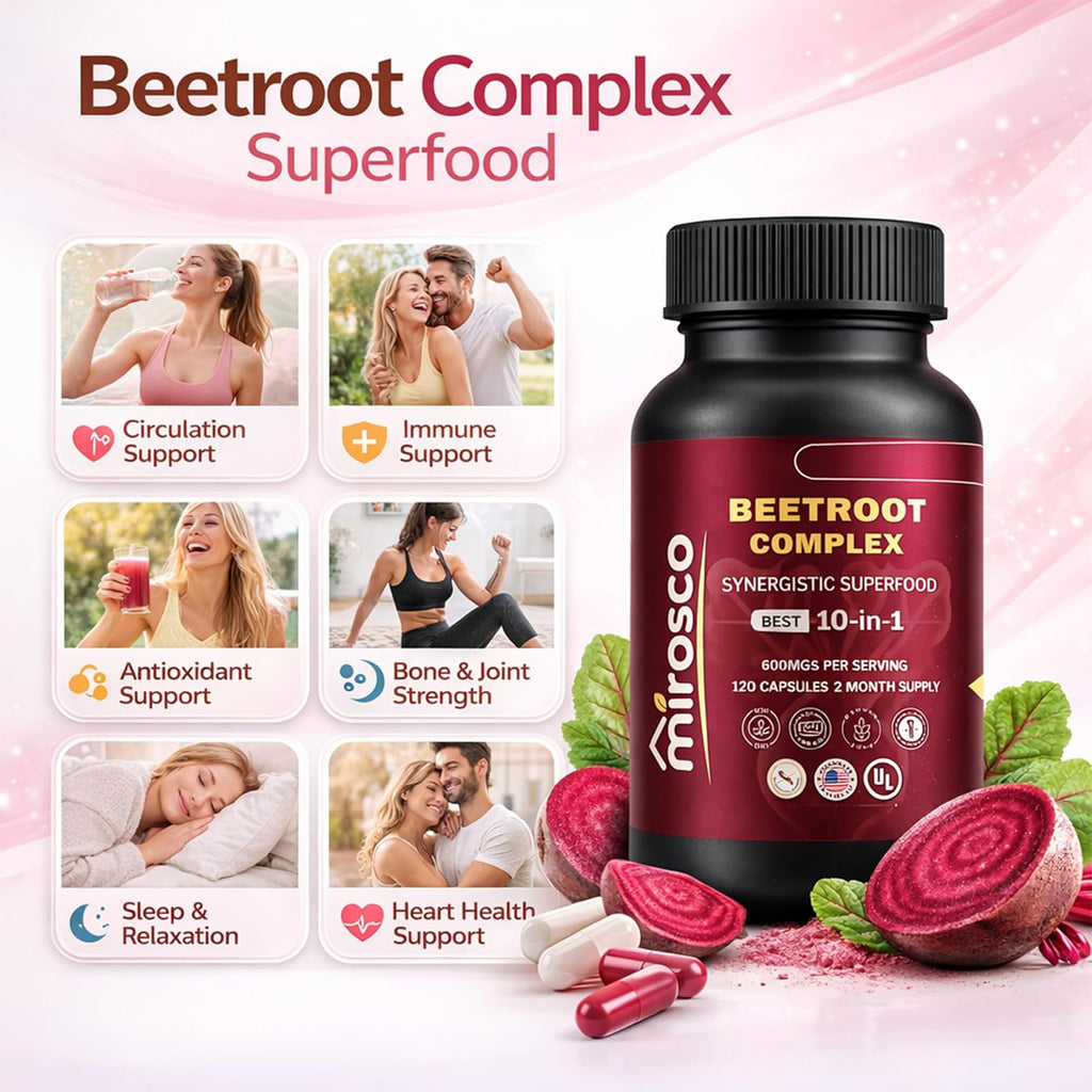 Mirosco superfood beet root benefits