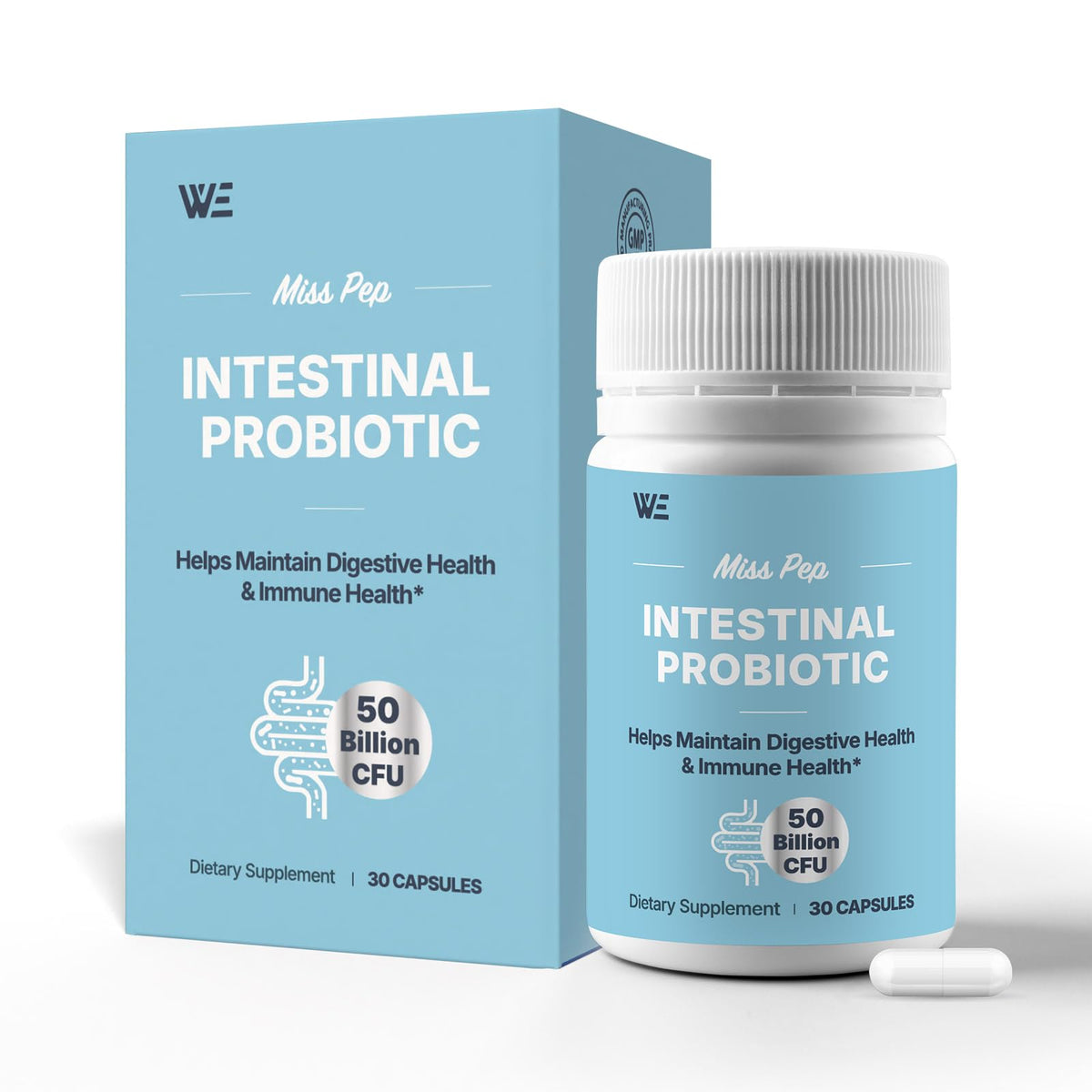 MISS PEP probiotics 50 billion CFU