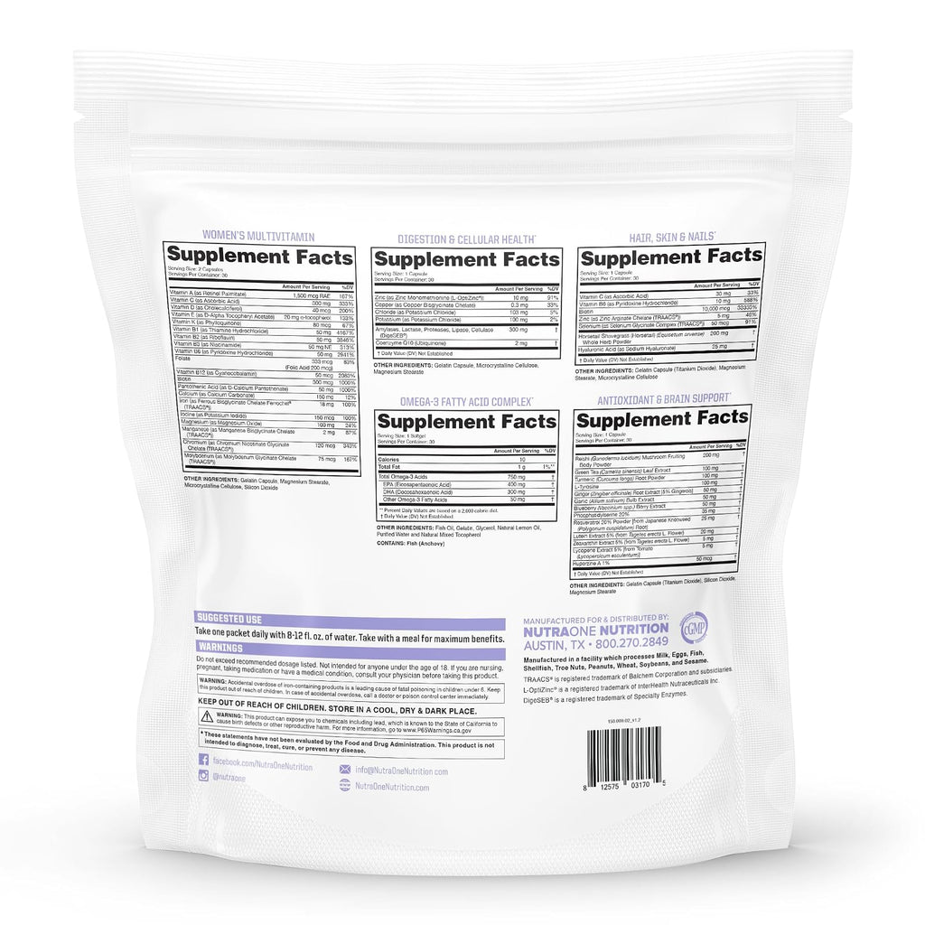 MissOne multivitamin for women energy