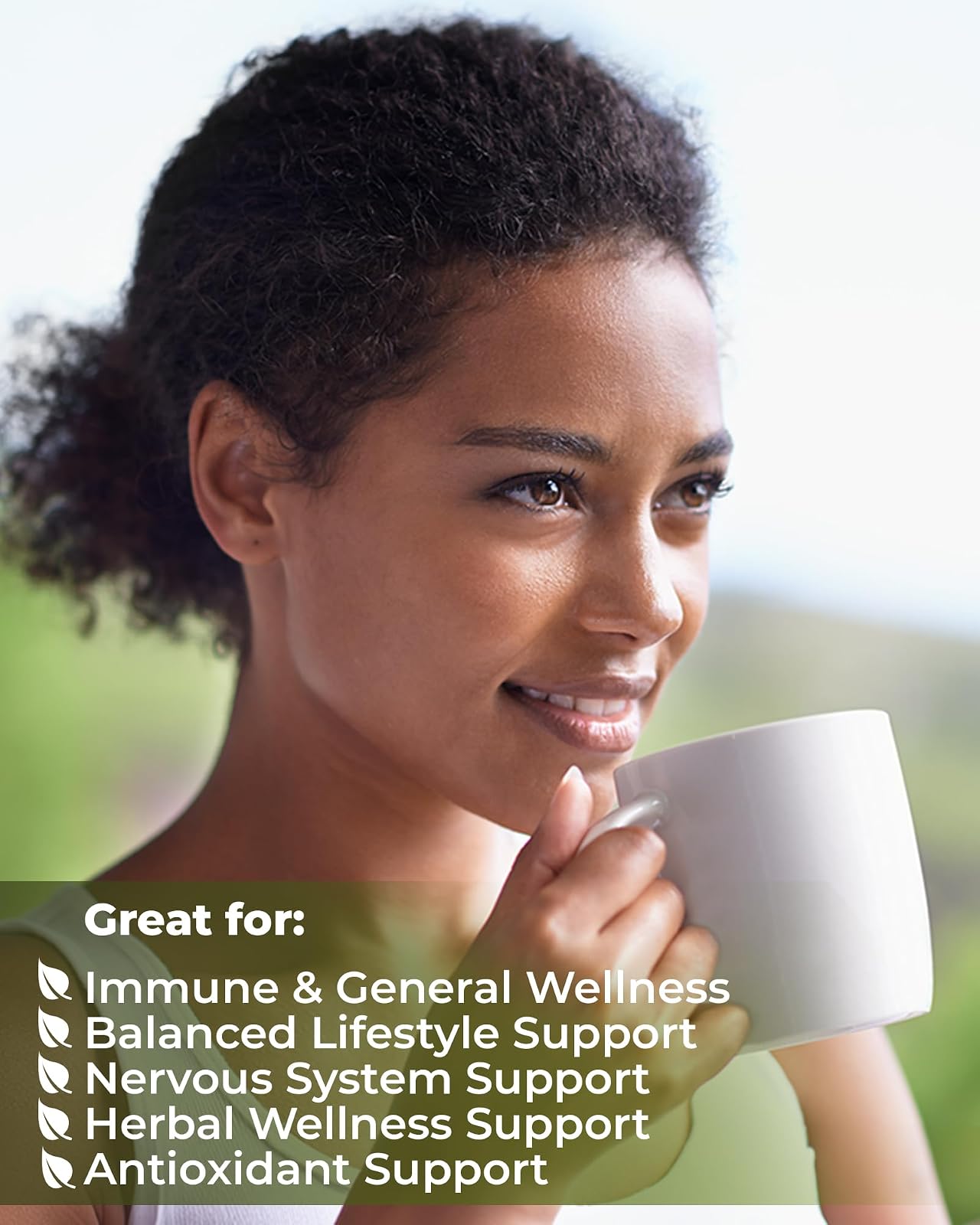 Mistletoe tea for herbal detox