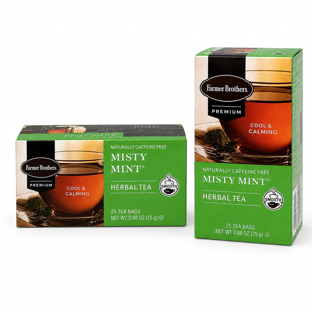 Misty Mint herbal tea bags