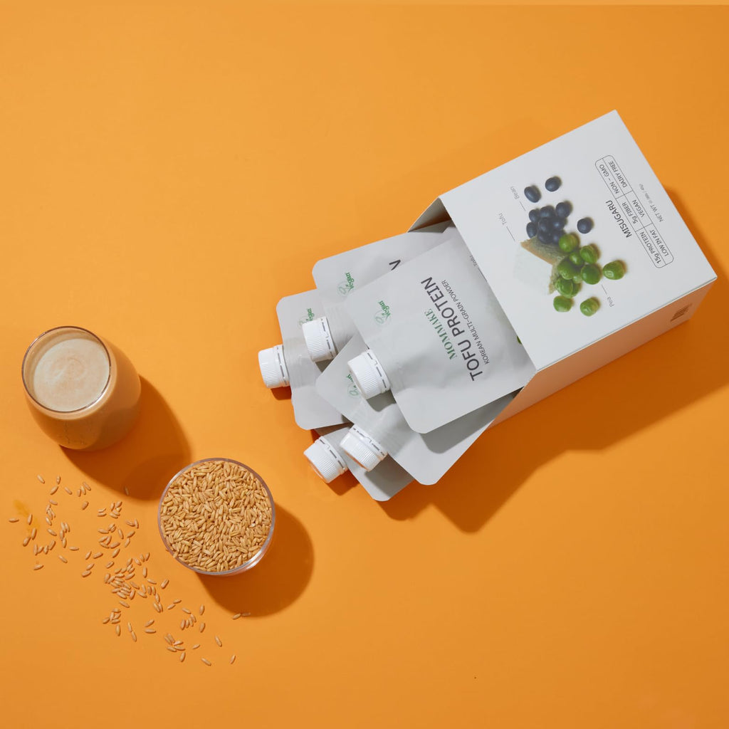 Misugaru plant protein for muscle recovery