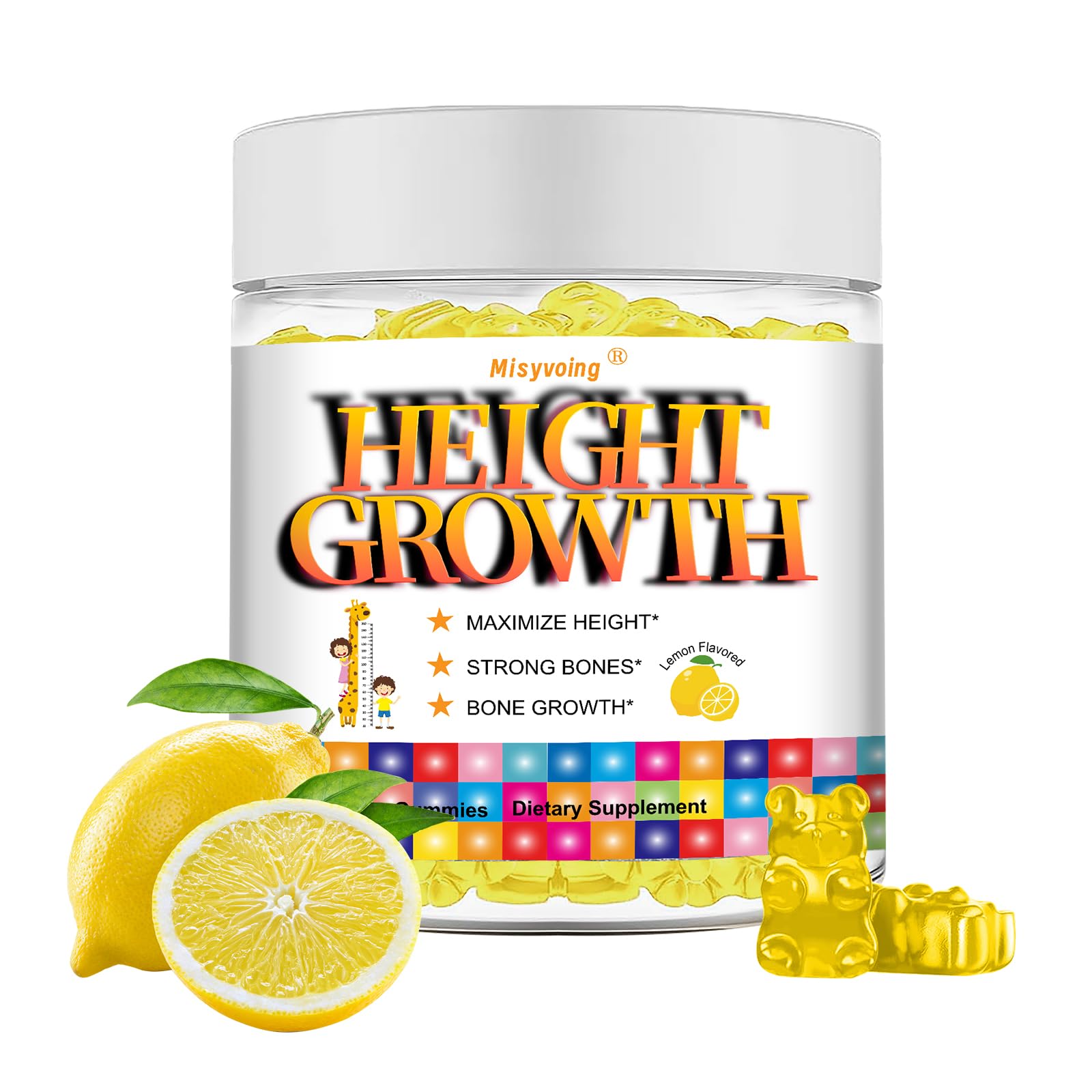 Misyvoing height growth gummies for kids