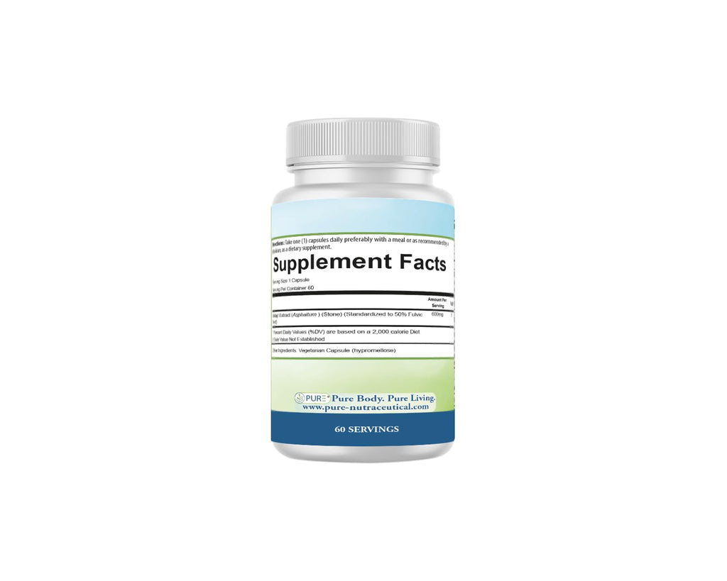 Mitochondrial health support with Shilajit