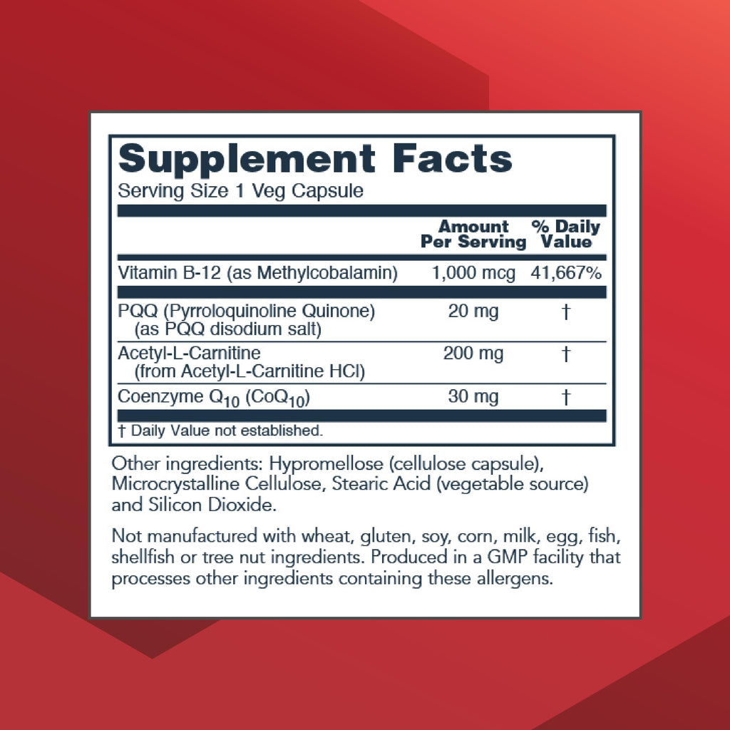 Mitochondrial support with CoQ10