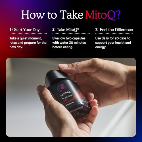 MitoQ capsules for cellular energy